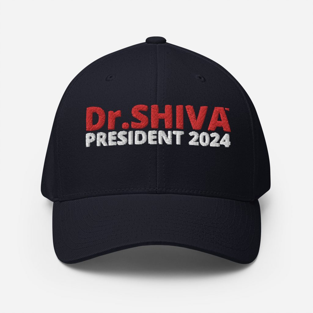 Dr.SHIVA™ 2024 Baseball Cap - Black | Dr.SHIVA For U.S. President 2028